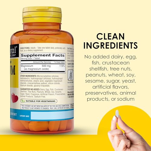 Mason magnesium for overall wellness
