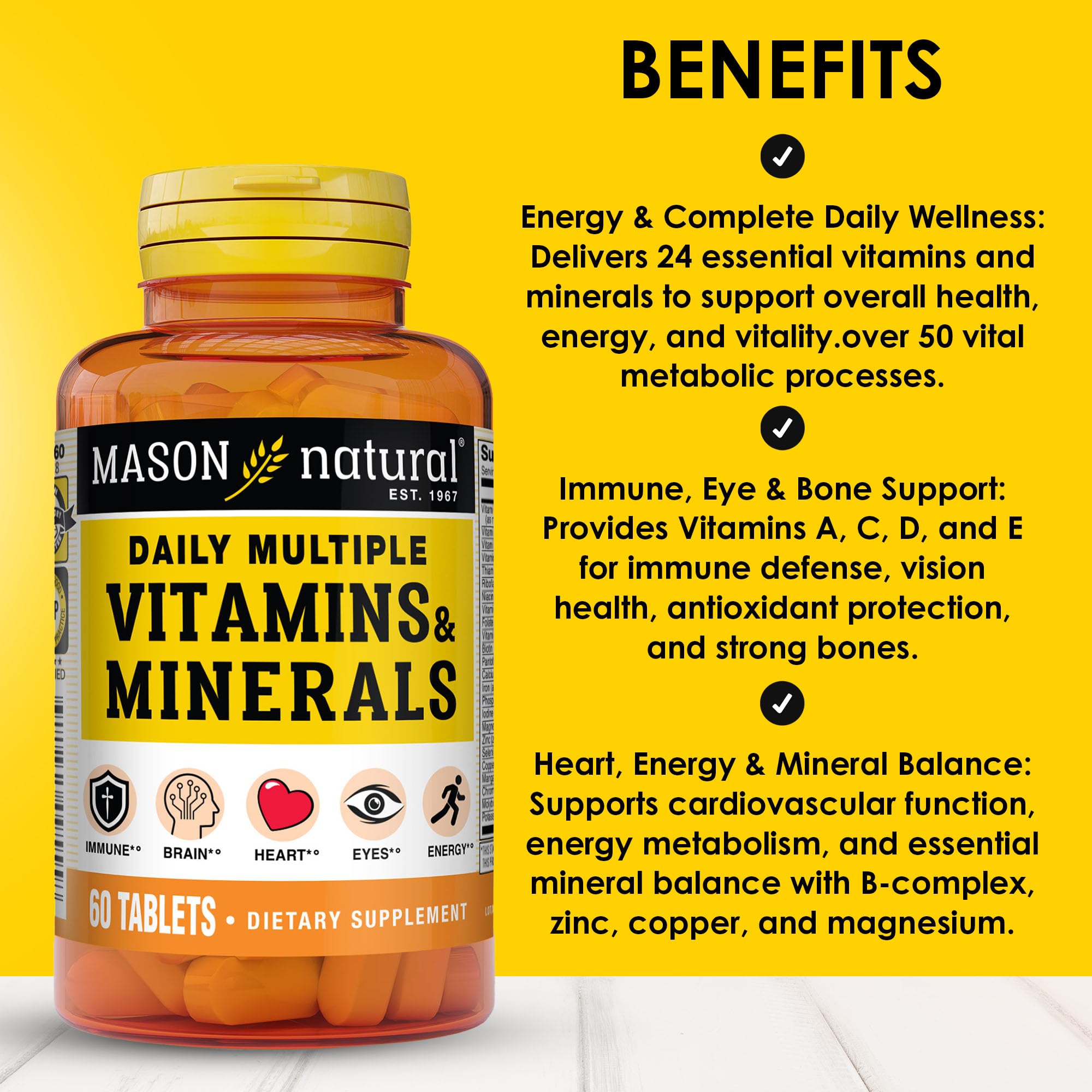 Mason multivitamins for overall wellness