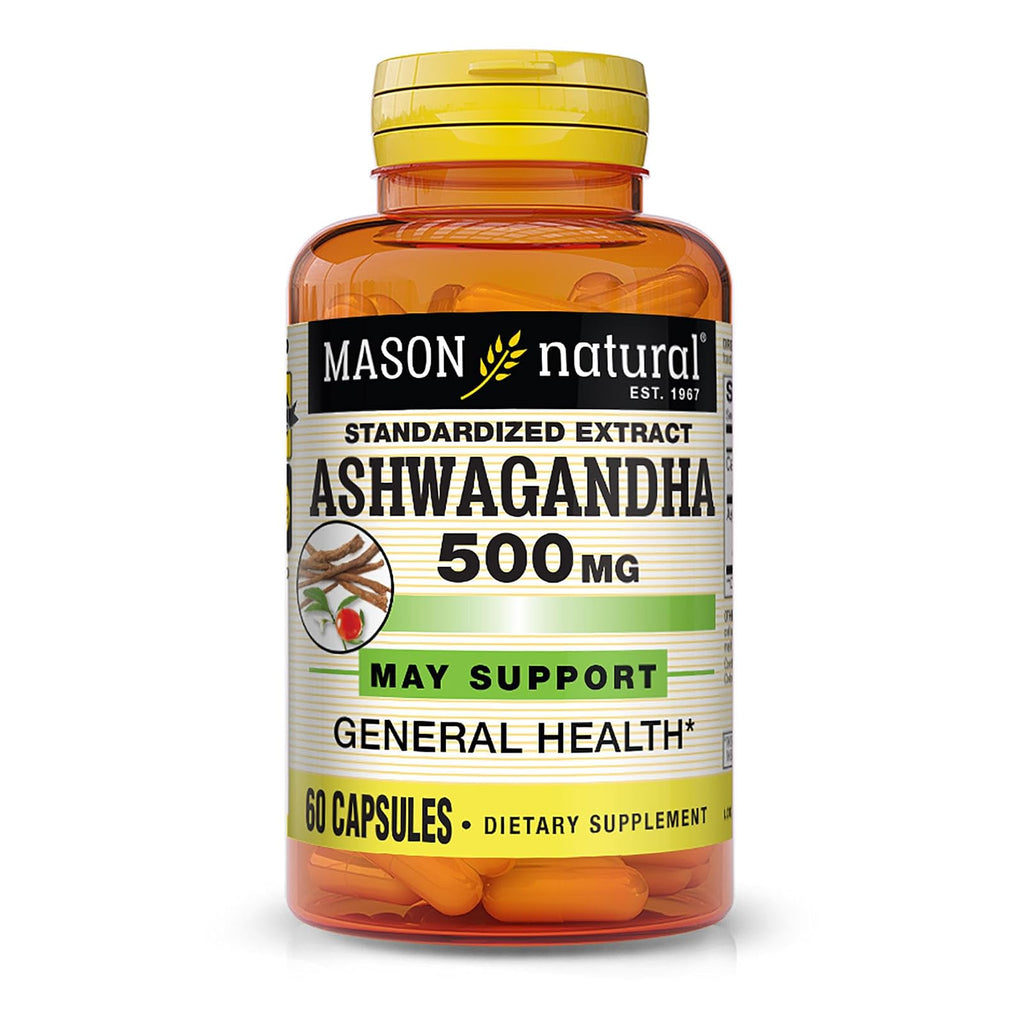 Mason Natural ashwagandha 500 mg capsules