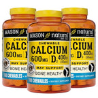 Mason Natural calcium chewables for bone health