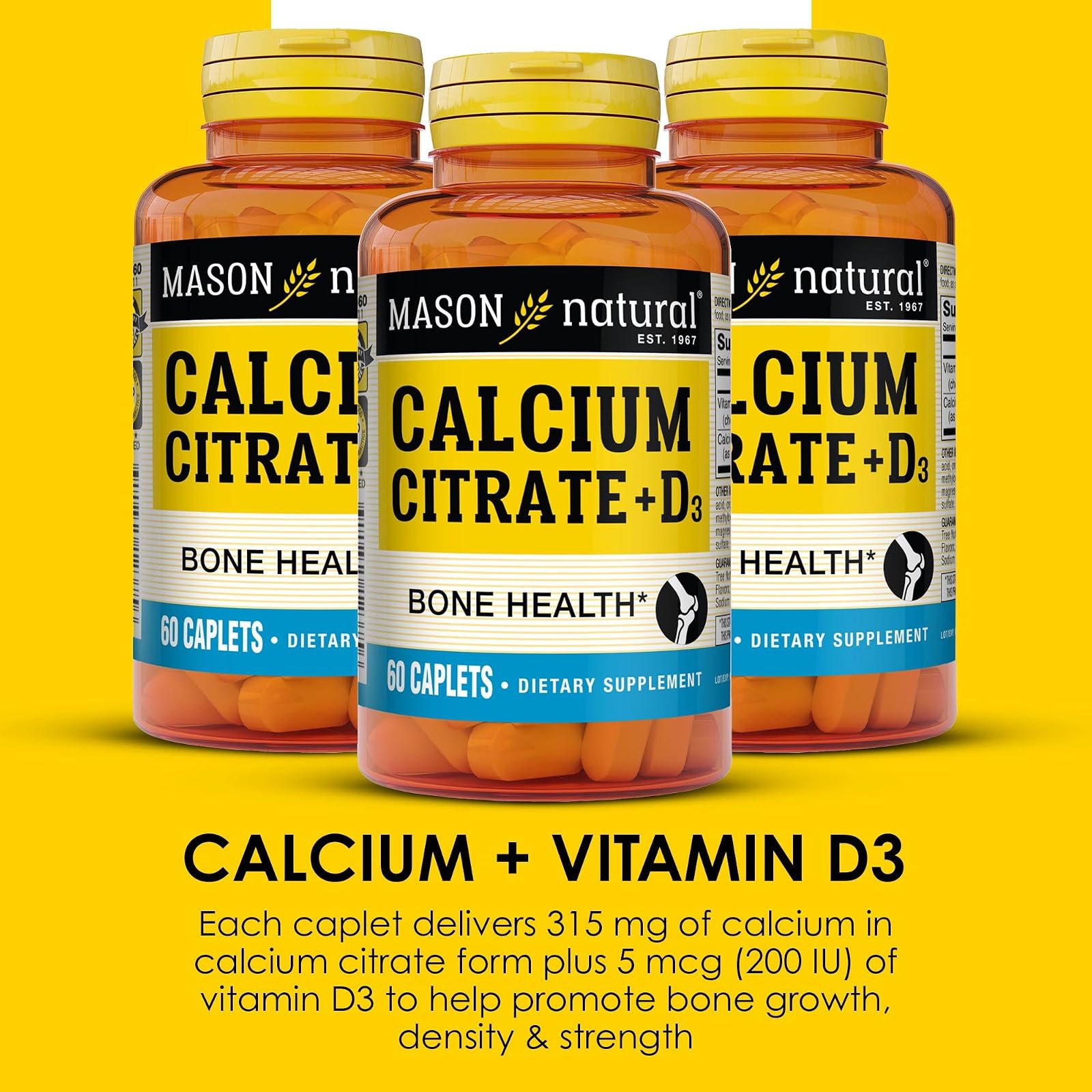 Mason Natural calcium citrate benefits