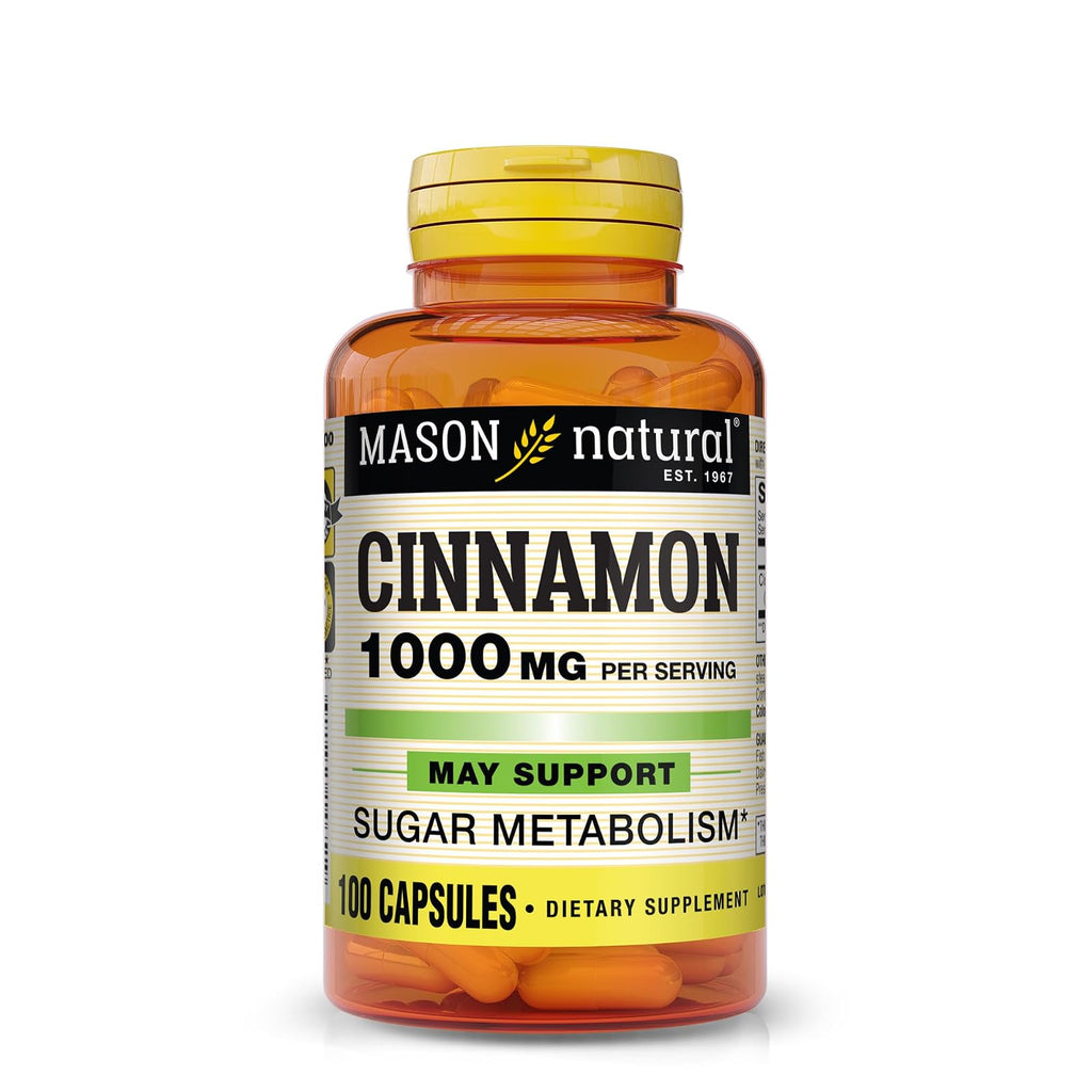 Mason Natural cinnamon capsules for wellness