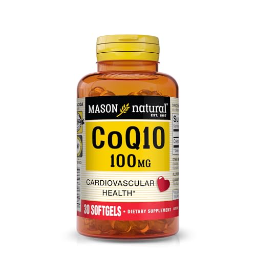 Mason Natural CoQ10 100 mg softgels