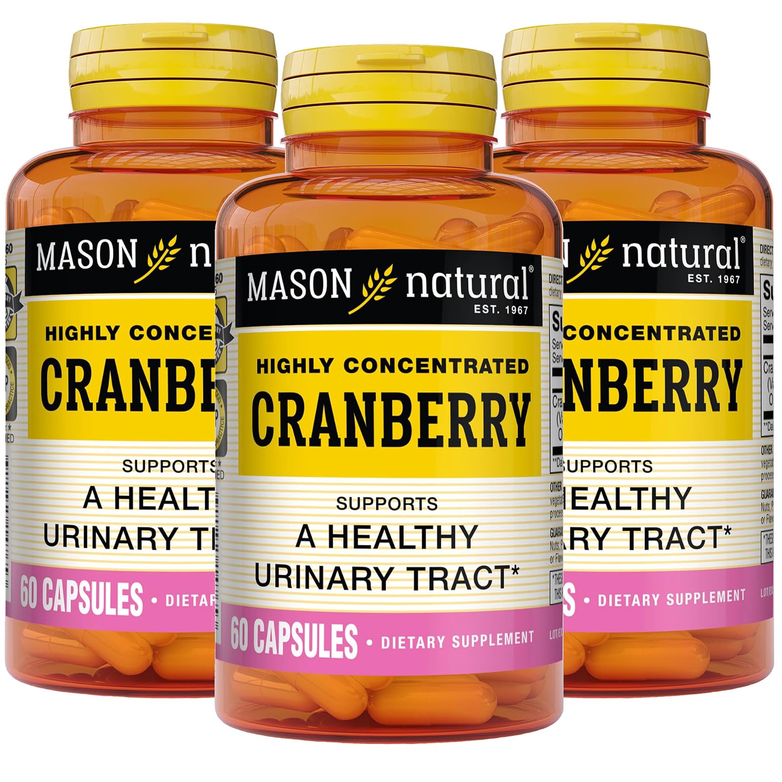 Mason Natural Cranberry health benefits