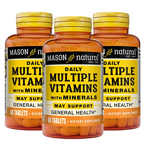 Mason Natural daily multivitamins for energy