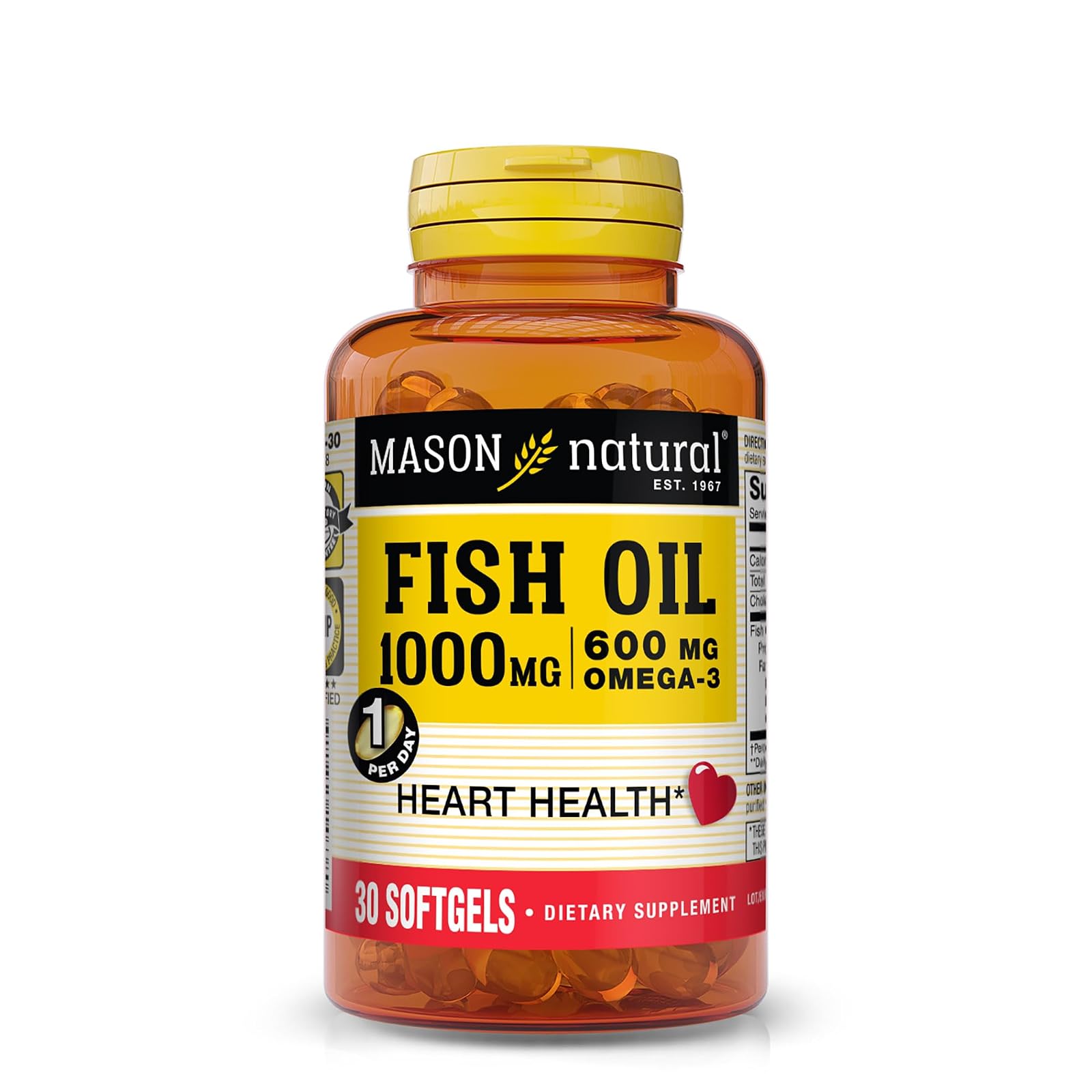 Mason Natural Fish Oil benefits