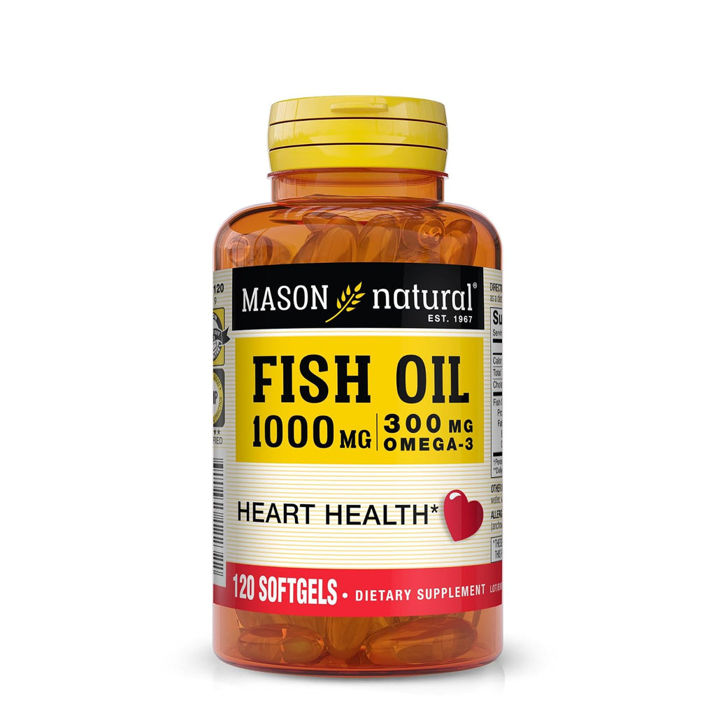 Mason Natural fish oil softgels