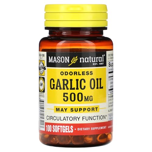 Mason Natural garlic health benefits