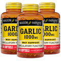 Mason Natural garlic oil softgels