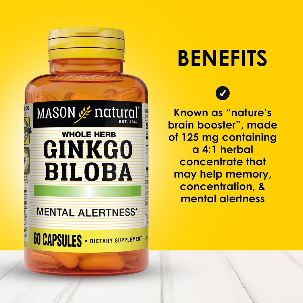 Mason Natural ginkgo biloba 120 mg