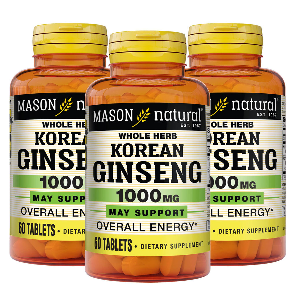 Mason Natural ginseng energy booster