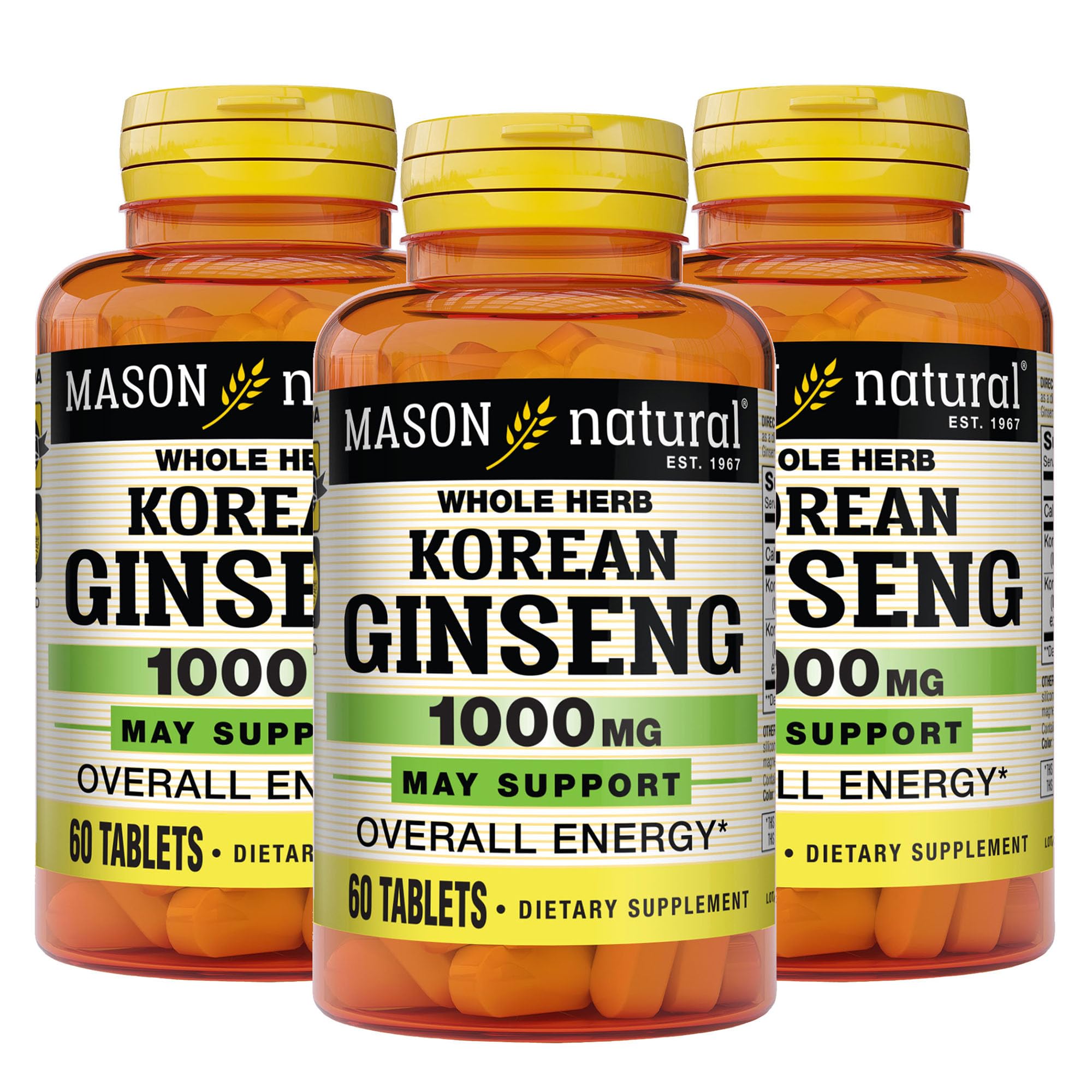 Mason Natural ginseng energy booster