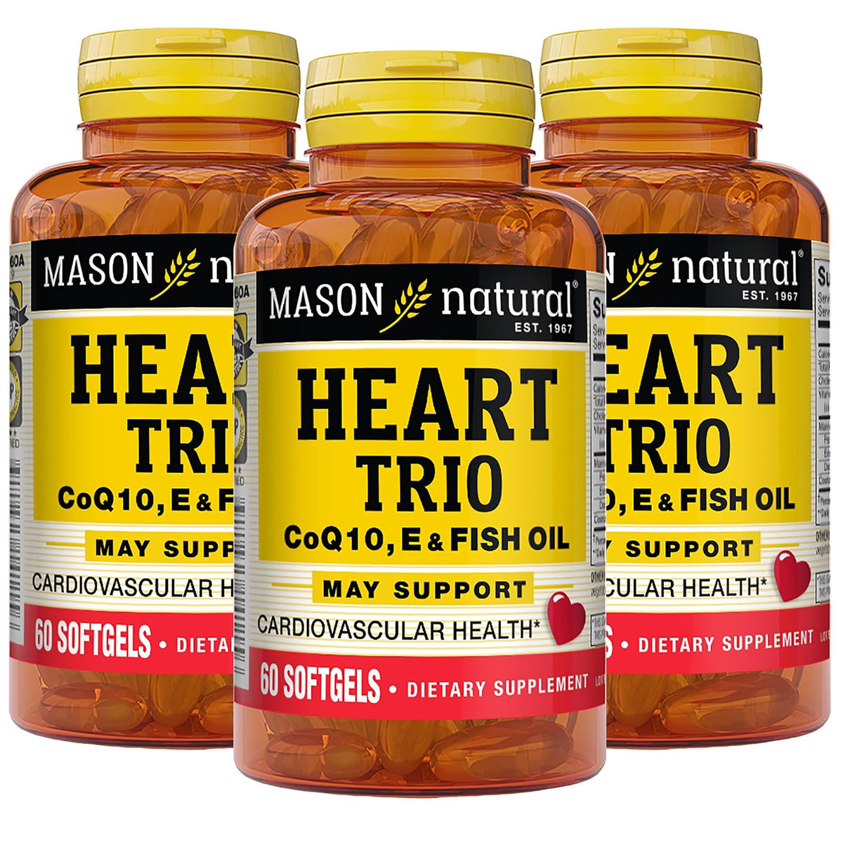 Mason Natural heart health softgels