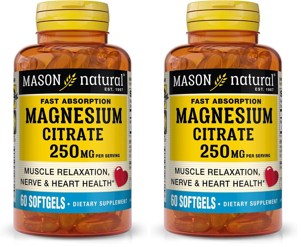 Mason Natural magnesium citrate softgels