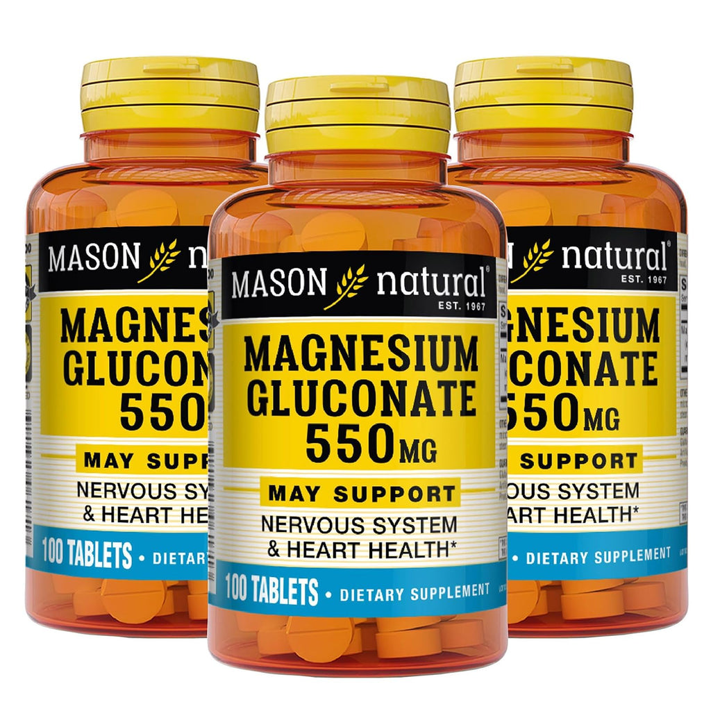 Mason Natural magnesium gluconate tablets