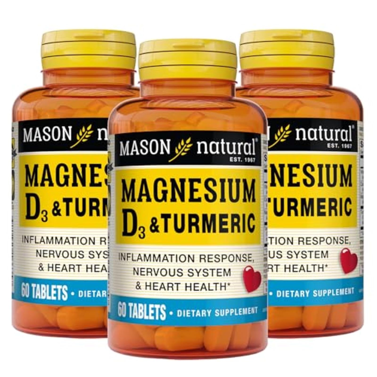 Mason Natural magnesium supplement tablets