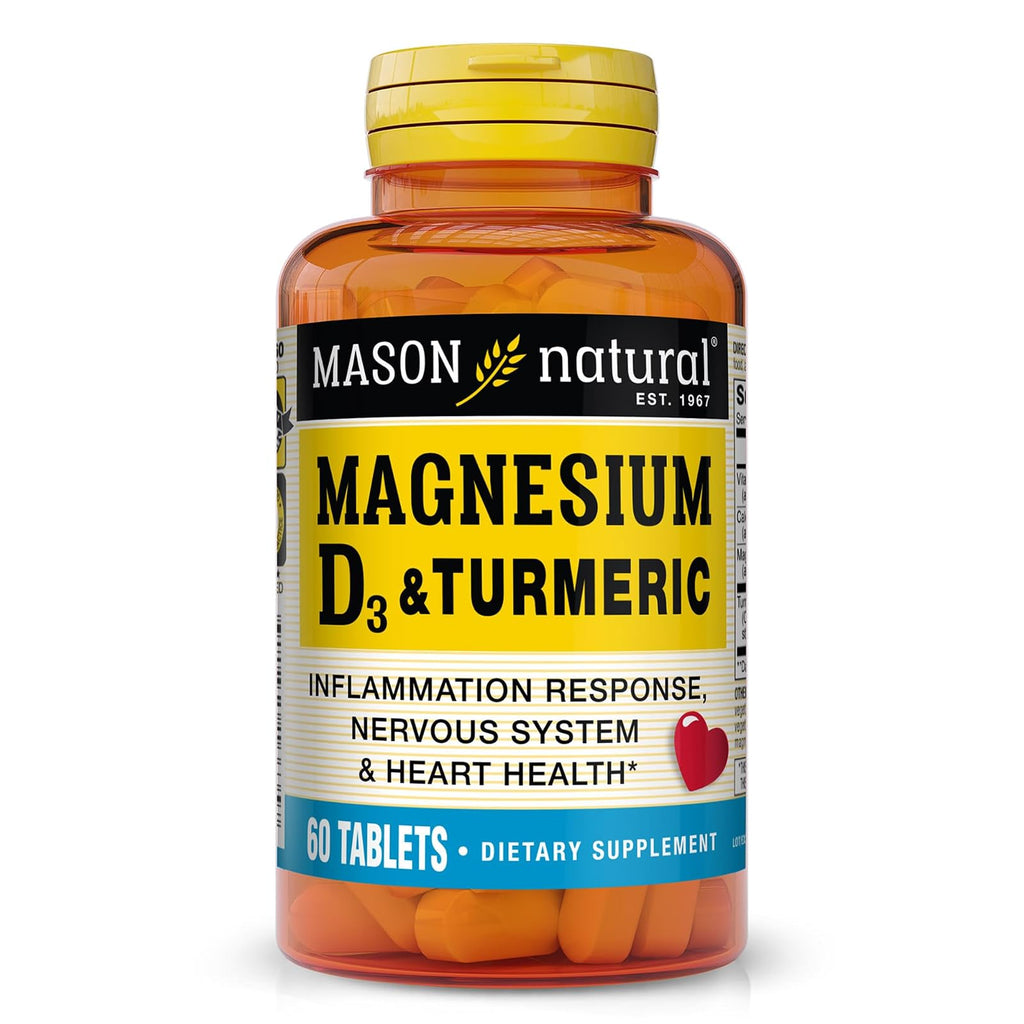 Mason Natural magnesium vitamin D3 tablets