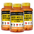 Mason Natural mini multivitamin with iron