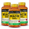 Mason Natural Niacin 500 mg capsules