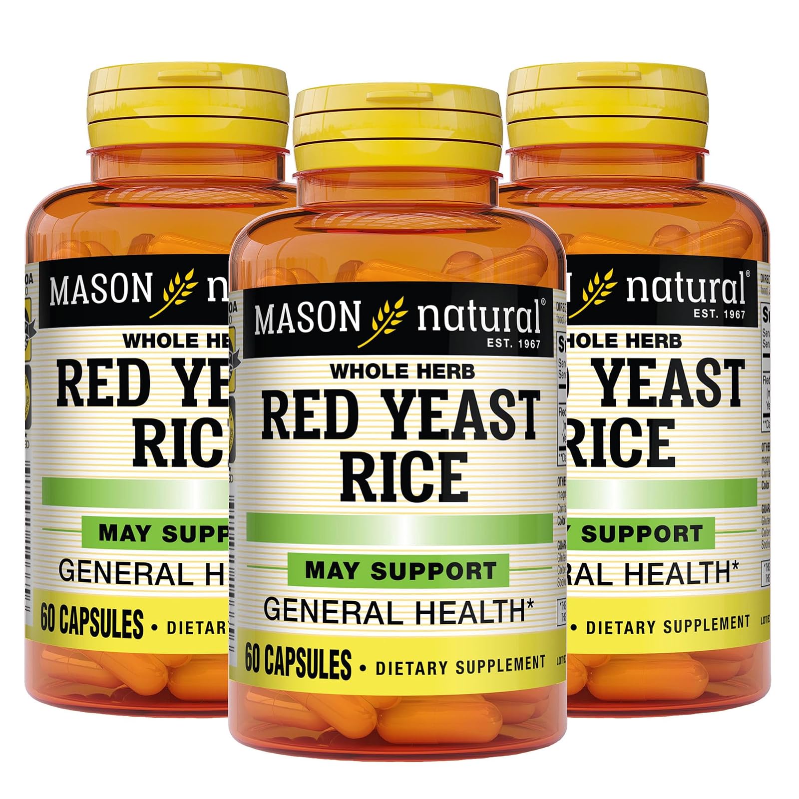 Mason Natural Red Yeast Rice capsules