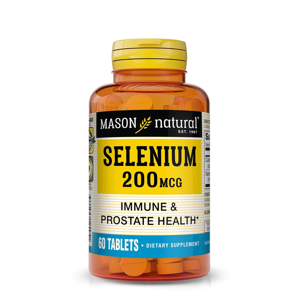 Mason Natural Selenium 200 mcg tablets