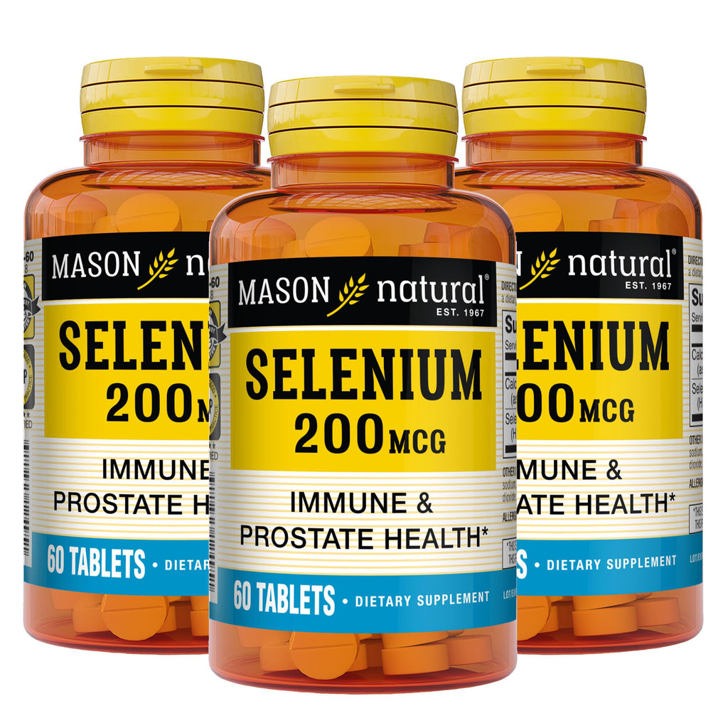 Mason Natural selenium antioxidant tablets