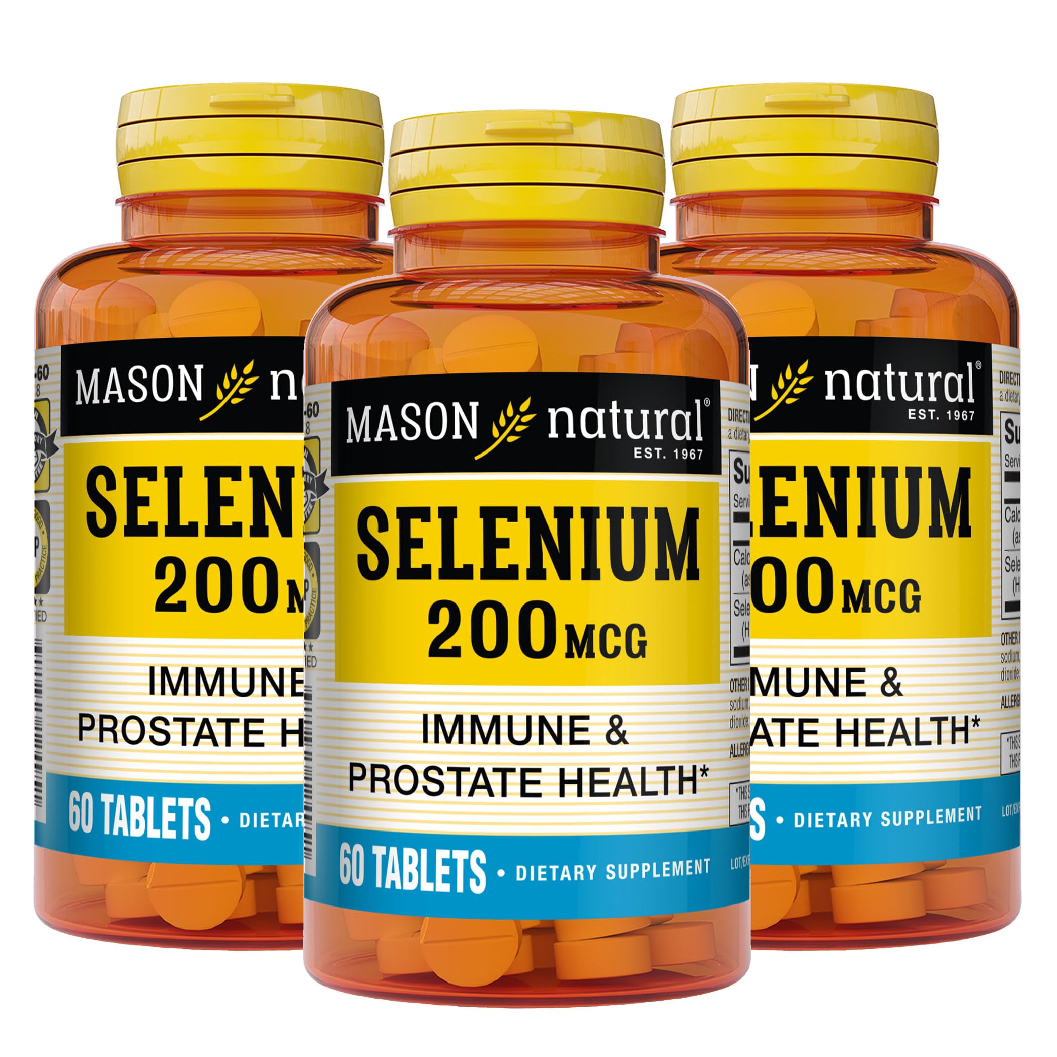 Mason Natural selenium antioxidant tablets