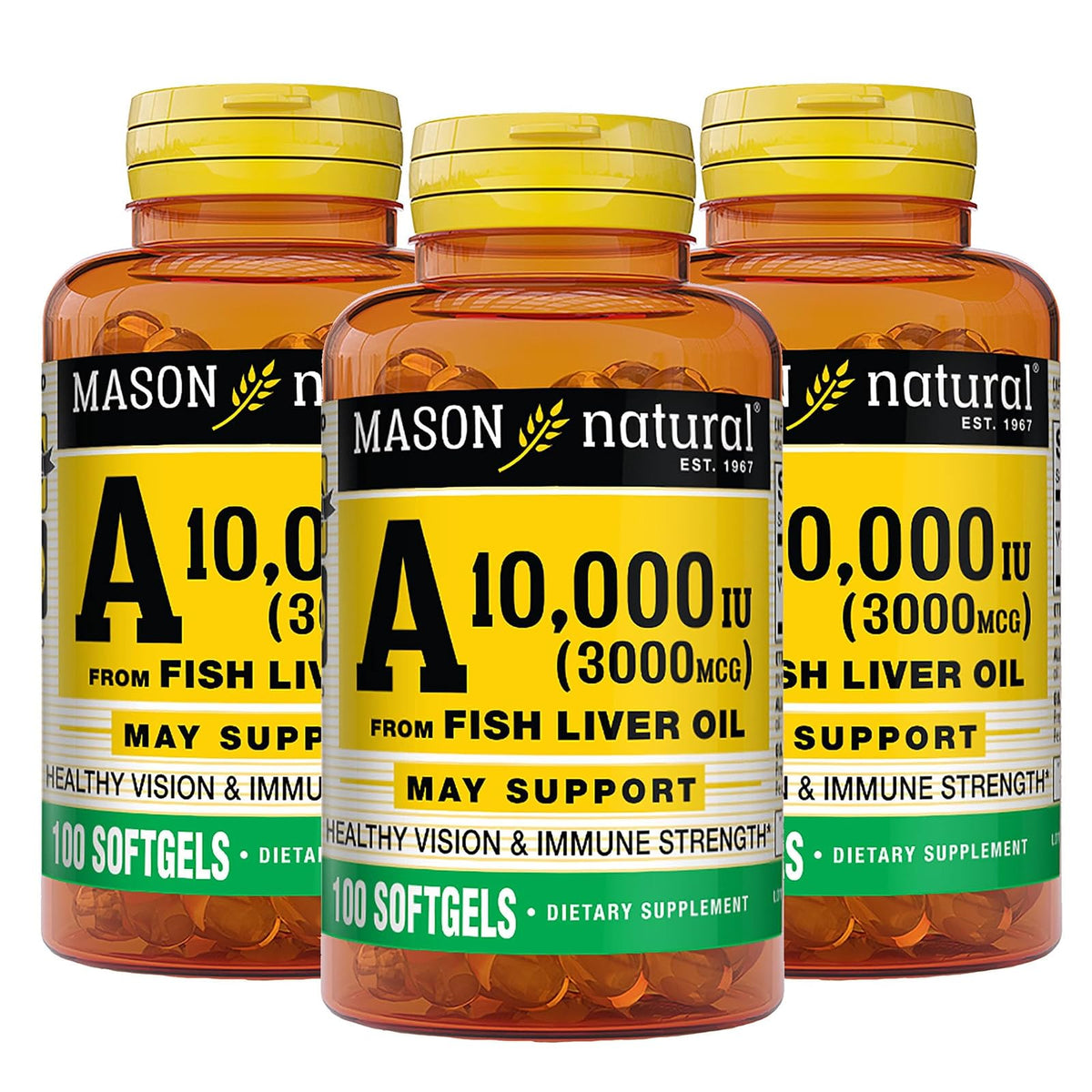 Mason Natural vitamin A softgels