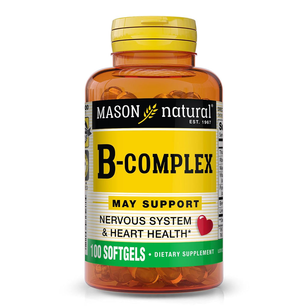 Mason Natural vitamin b complex softgels