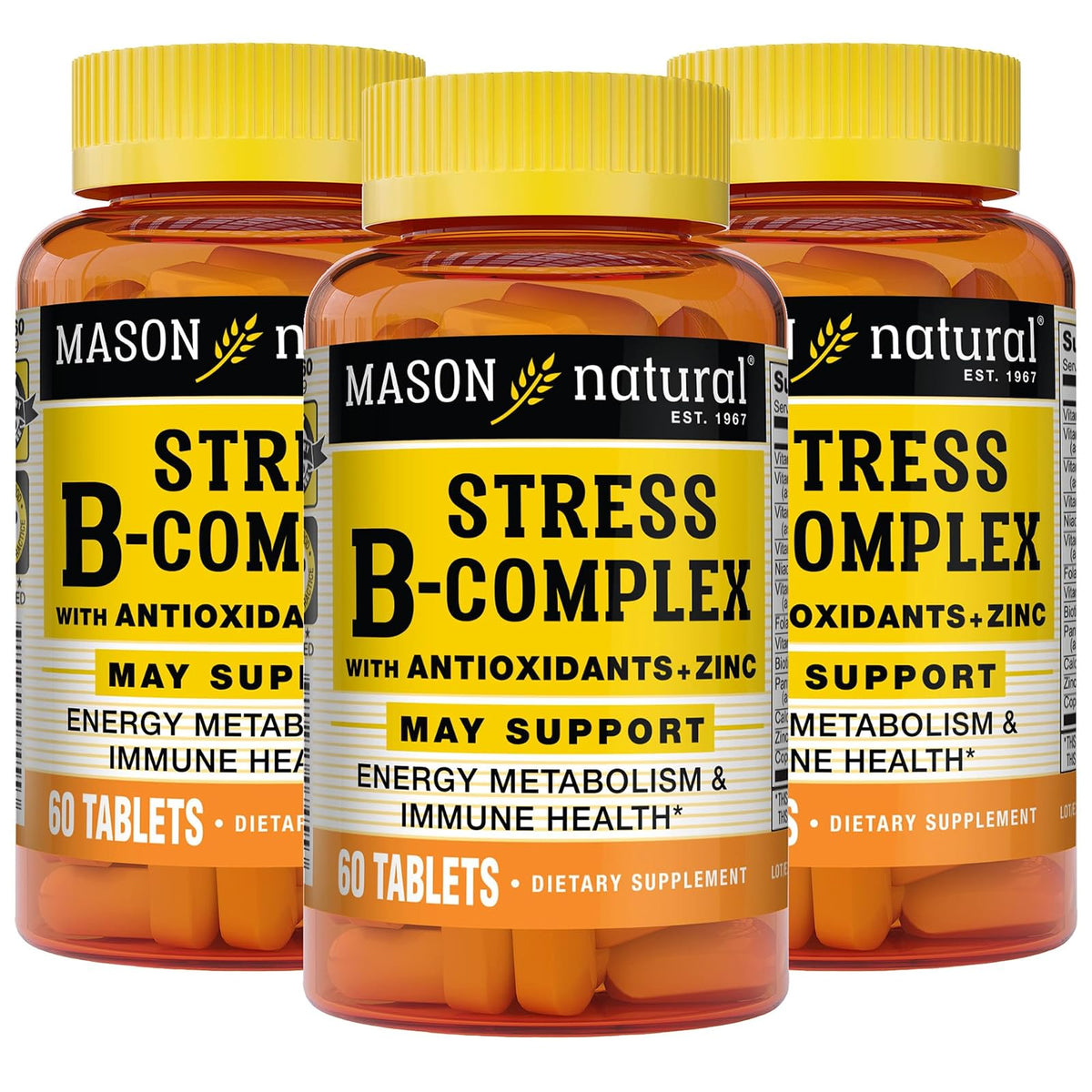 Mason Natural vitamin B complex tablets