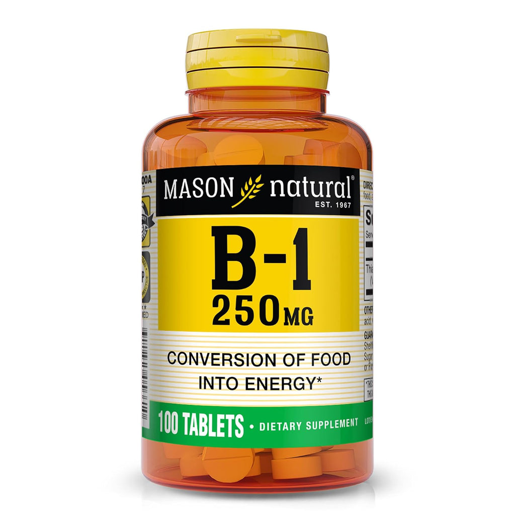 Mason Natural Vitamin B1 tablets