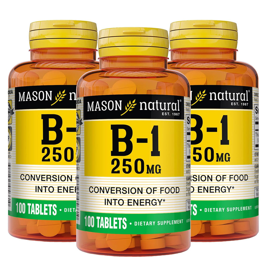 Mason Natural vitamin B1 thiamine tablets