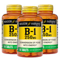 Mason Natural vitamin B1 thiamine tablets