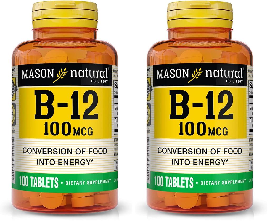 Mason Natural Vitamin B12 tablets