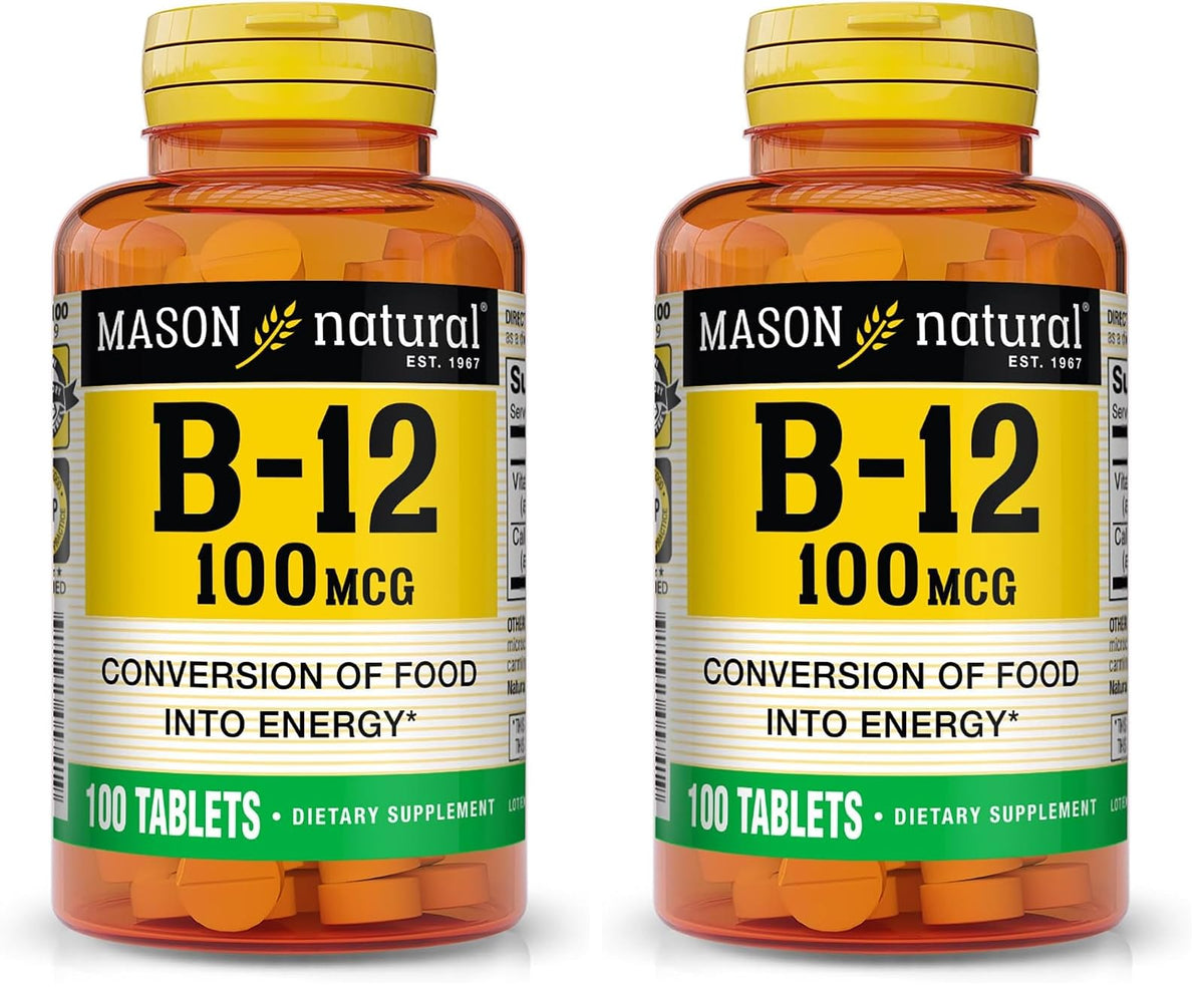 Mason Natural Vitamin B12 tablets