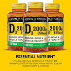Mason Natural vitamin D for immunity