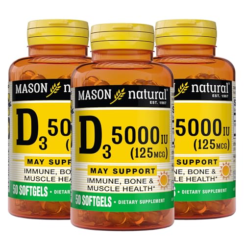 Mason Natural Vitamin D3 benefits