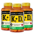 Mason Natural vitamin D3 K2 benefits