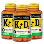 Mason Natural vitamin D3 K2 benefits