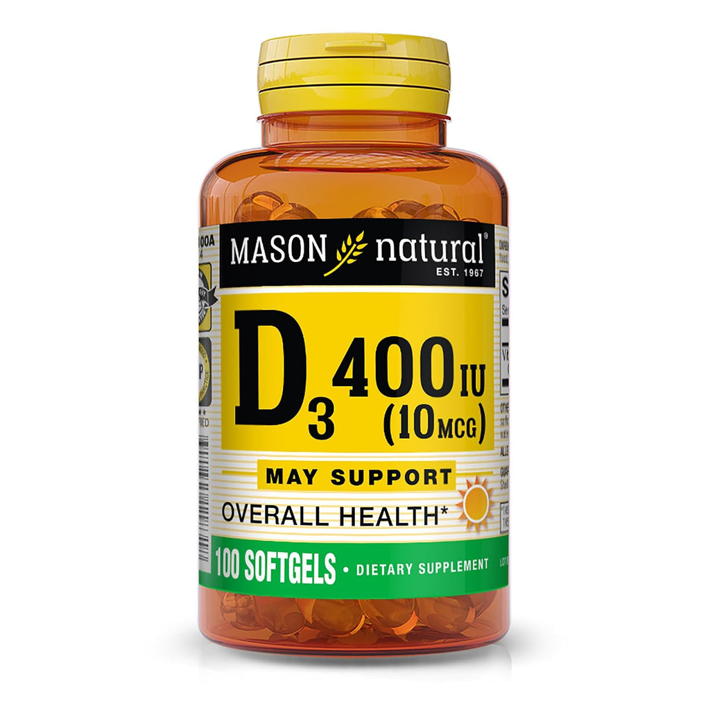 Mason Natural Vitamin D3 softgels