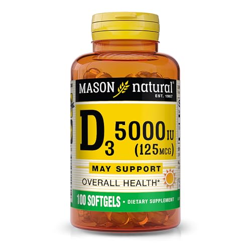 Mason Natural Vitamin D3 softgels