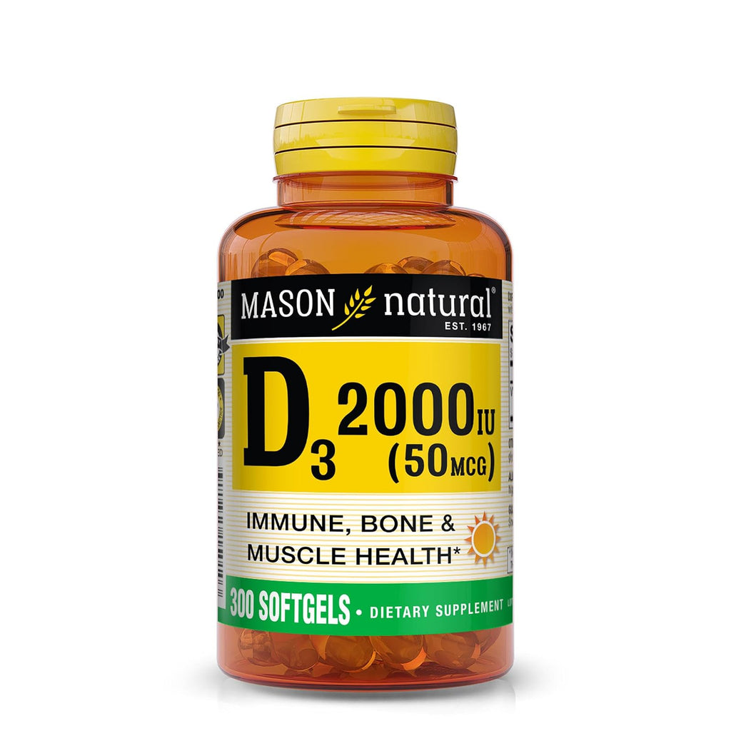 Mason Natural Vitamin D3 softgels