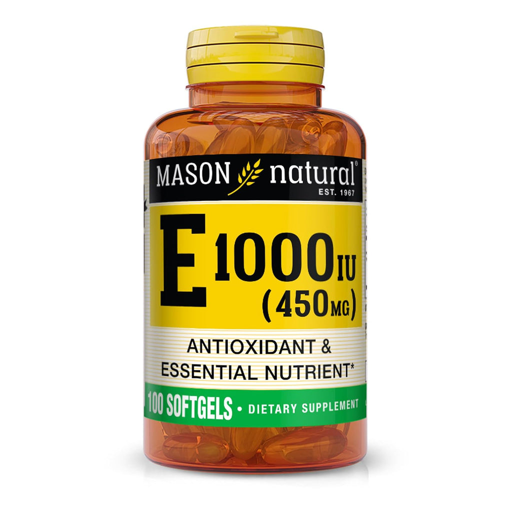 Mason Natural vitamin E softgels
