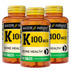 Mason Natural vitamin K 100 mcg tablets