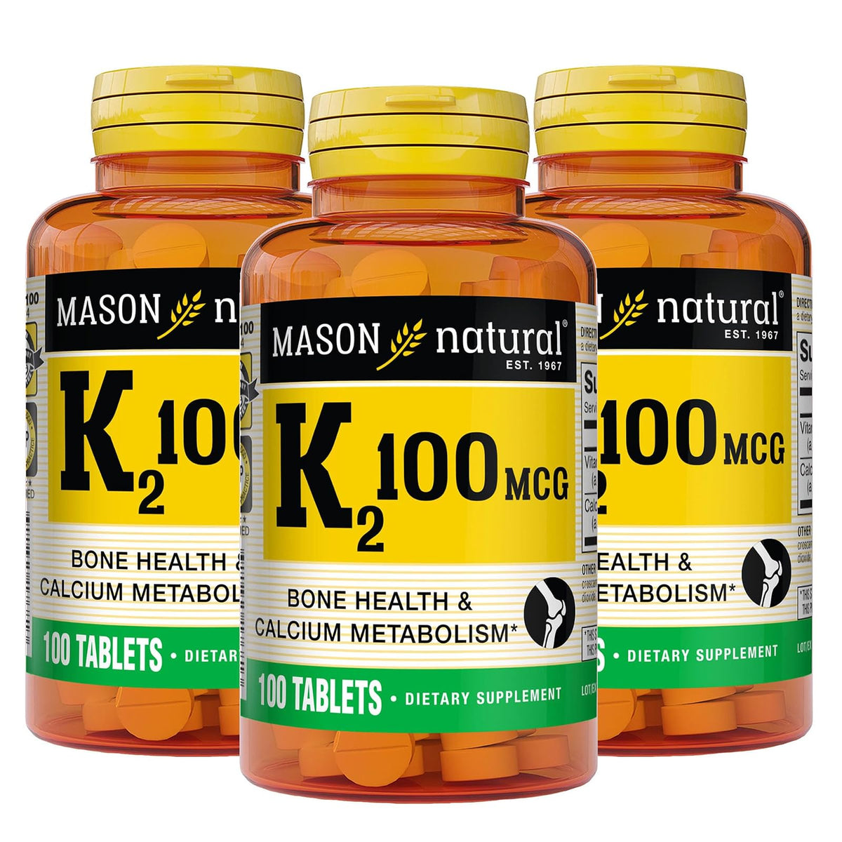 Mason Natural Vitamin K2 benefits
