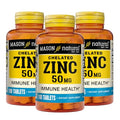 Mason Natural zinc supplement tablets