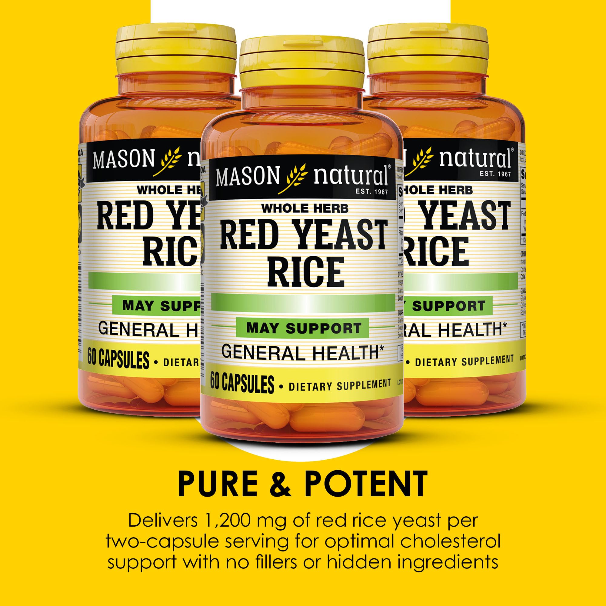 MASON red yeast rice pack of 3