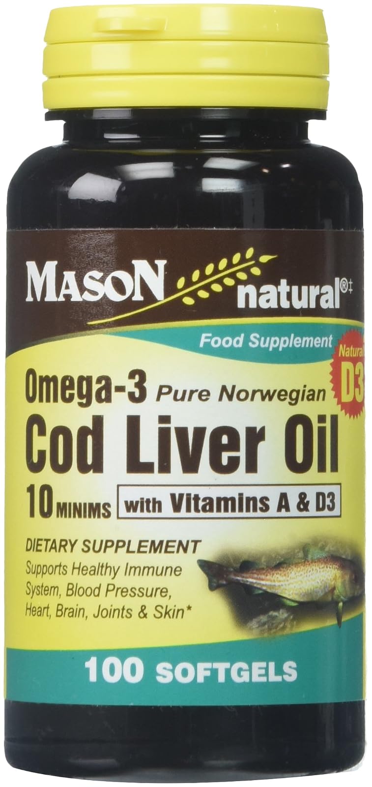 Mason Vitamins cod liver oil benefits