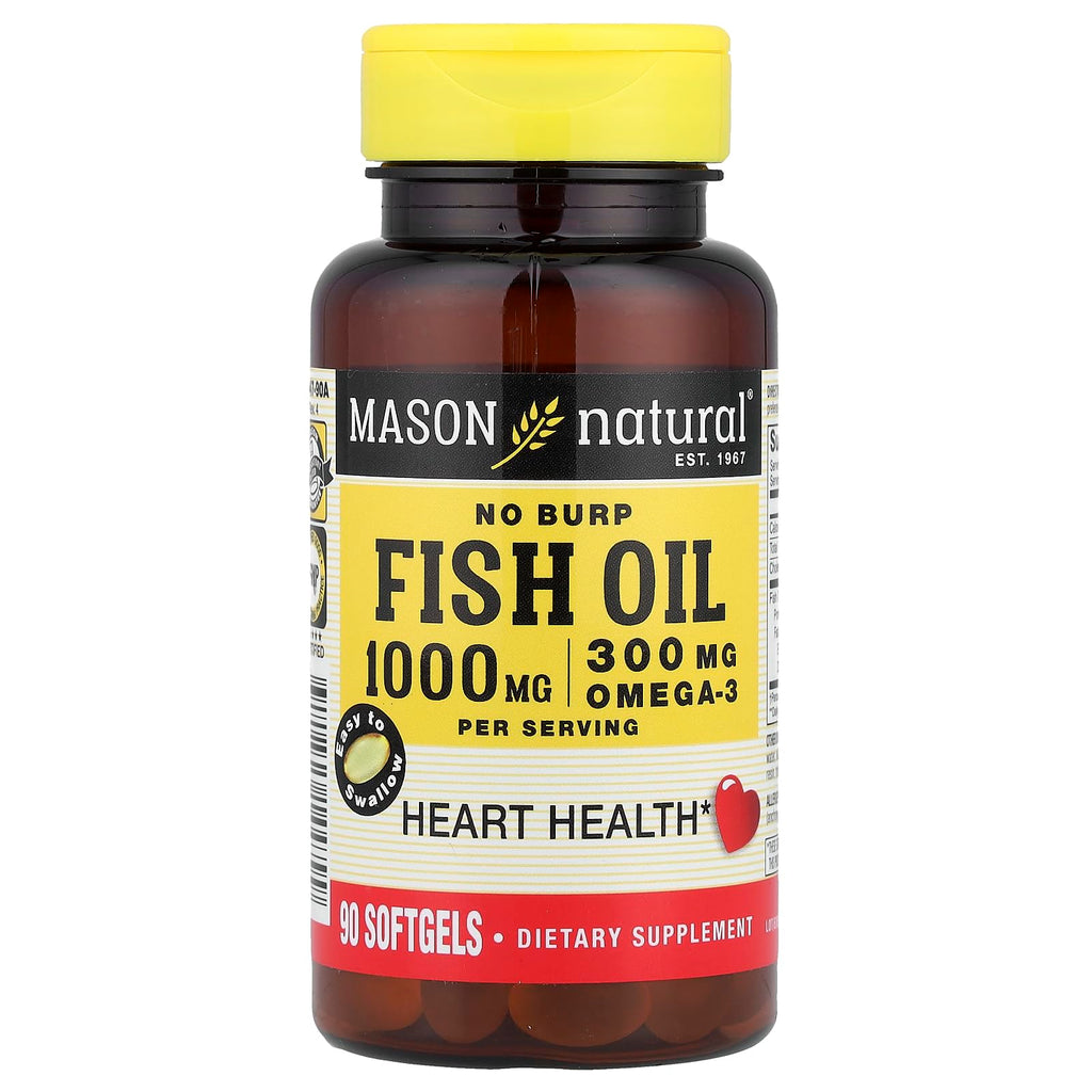 Mason Vitamins fish oil softgels