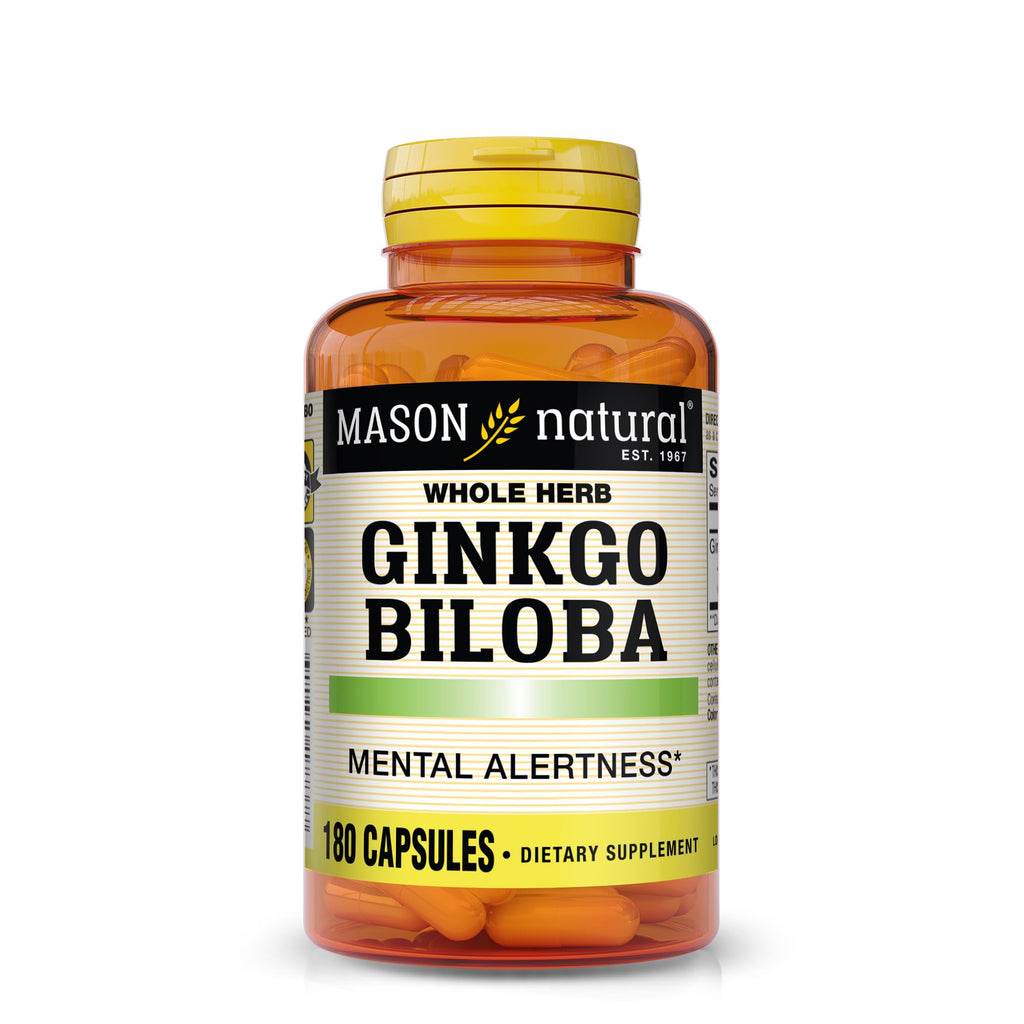 Mason Vitamins ginkgo biloba capsules for memory